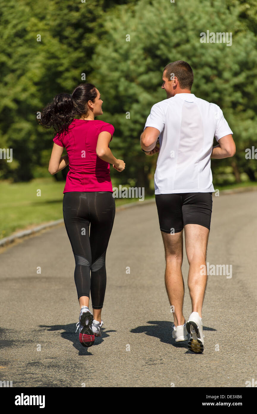 Portrait fit friends wearing hi-res stock photography and images - Alamy