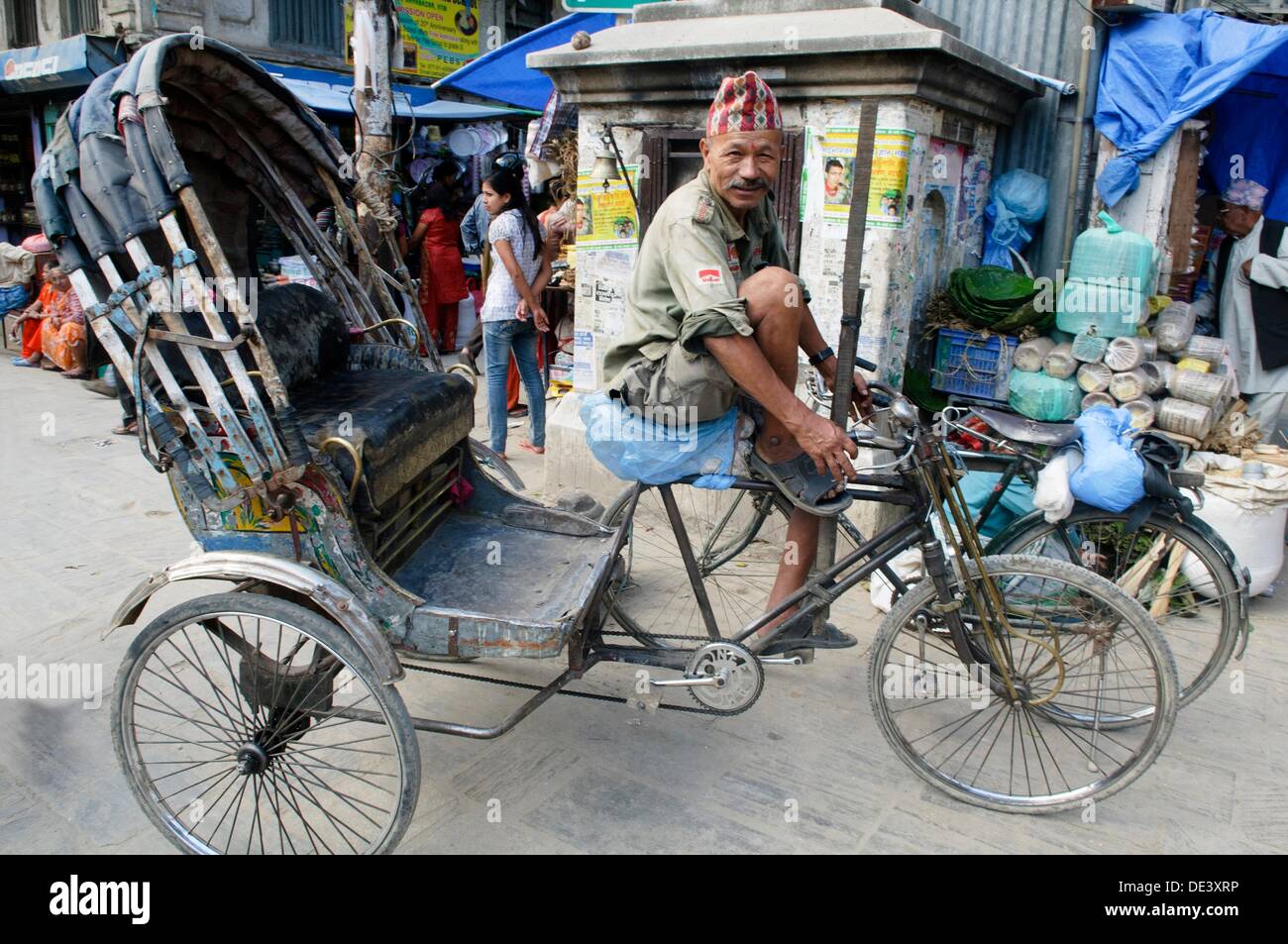 Nepalese taxi driver hi-res stock photography and images - Alamy