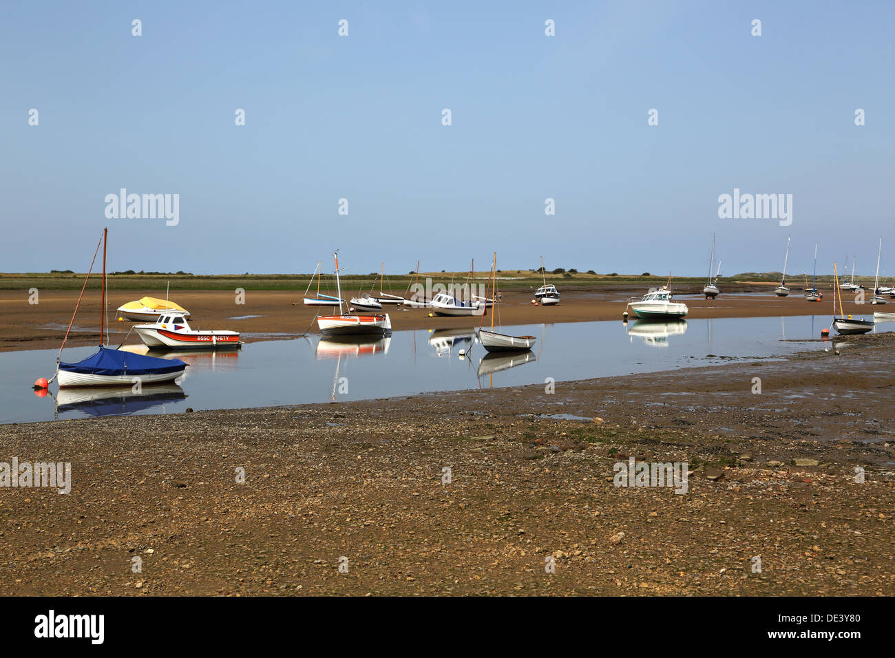 brancaster staithe on the north norfolk coast Stock Photo - Alamy