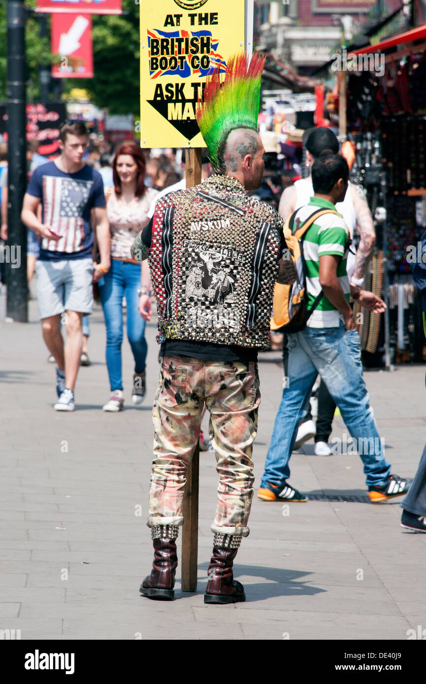 Punk in Camden Town Stock Photo - Alamy