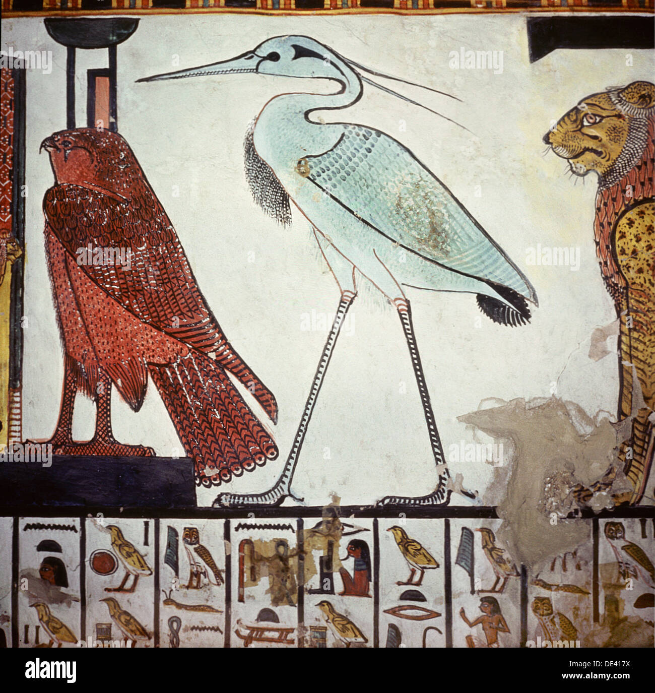 Nefertari Tomb Painting Stock Photos & Nefertari Tomb Painting Stock ...
