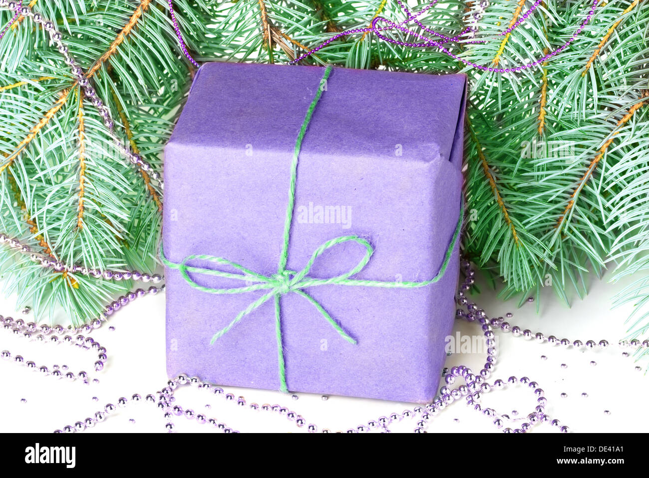 Shiny christmas tree gift boxes hi-res stock photography and images - Alamy