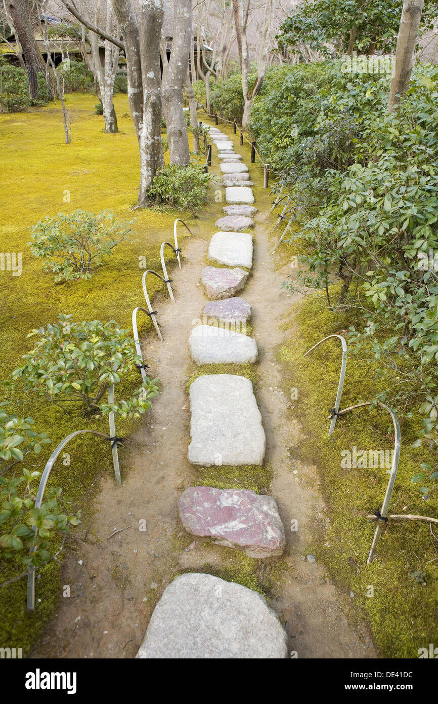 Ginkakuji temple rock garden hi-res stock photography and images - Alamy