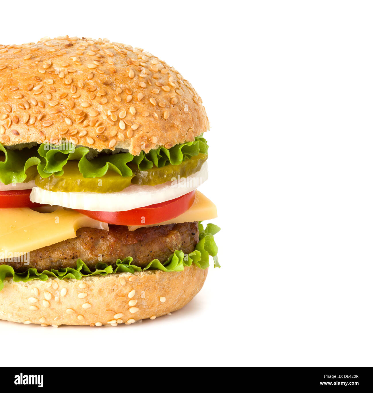 Pie burger hi-res stock photography and images - Alamy