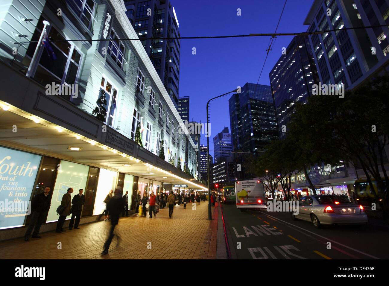New Zealand Wellington Streets High Resolution Stock Photography and ...