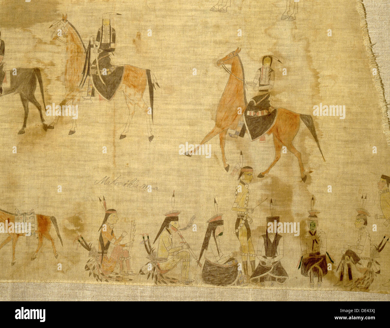 Native american sun dance ceremony hi-res stock photography and images ...