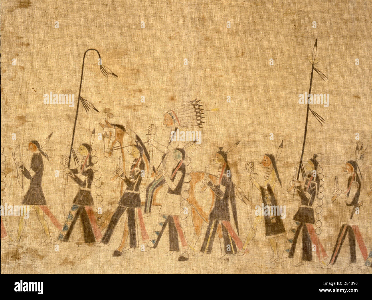 Native american sun dance ceremony hi-res stock photography and images ...