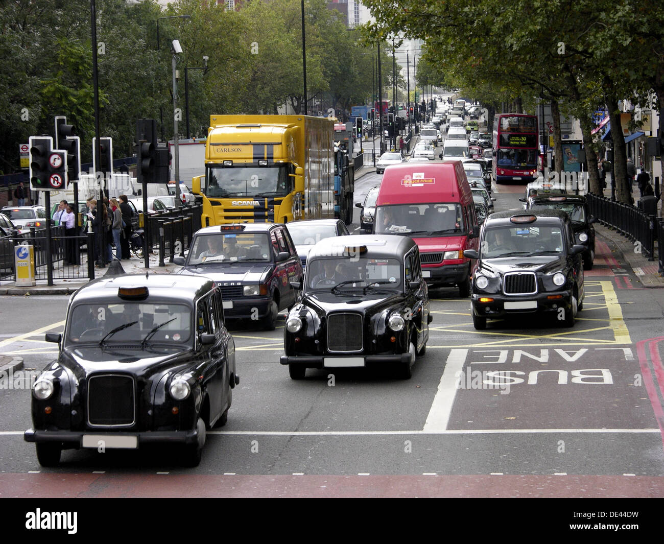 London traffic jam hi-res stock photography and images - Alamy