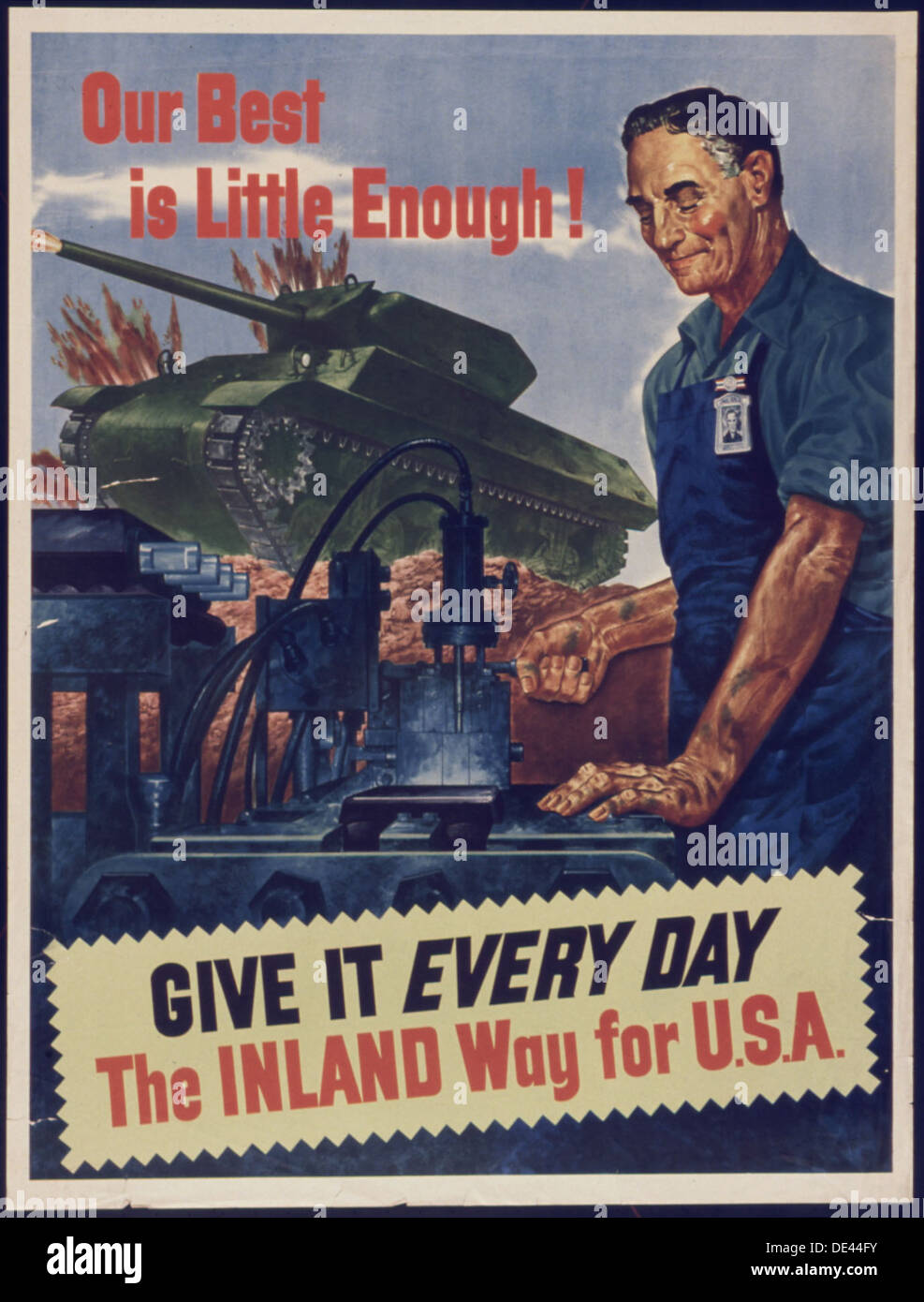Patriotism during world war ii hi-res stock photography and images - Alamy