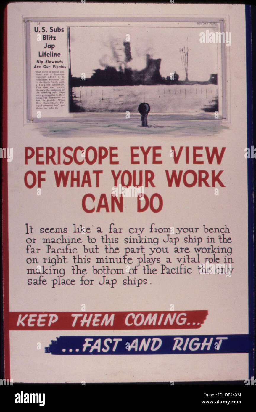 This World War II propaganda poster emphasizes the importance of speed ...