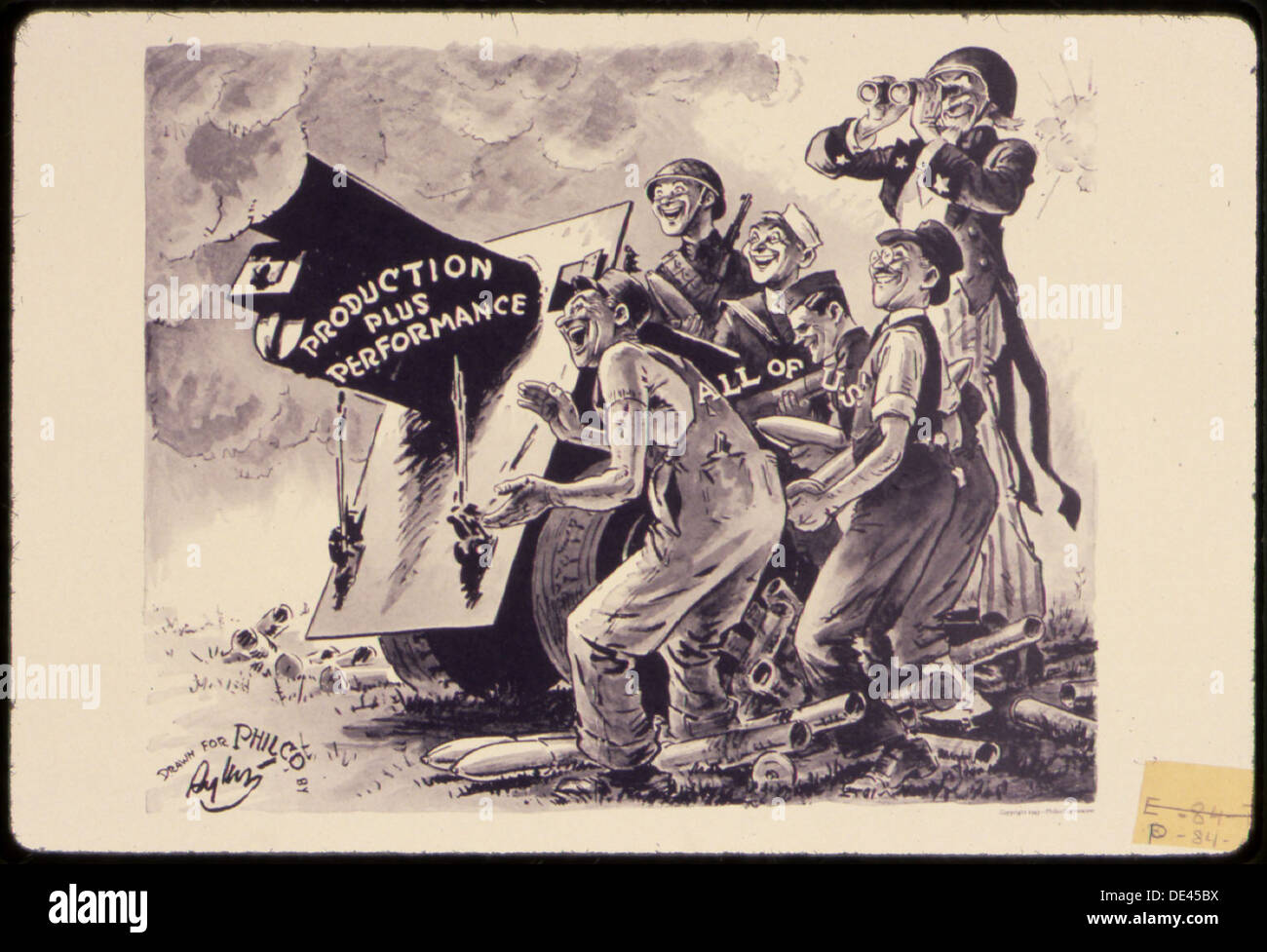 Japanese propaganda poster labor hi-res stock photography and images ...
