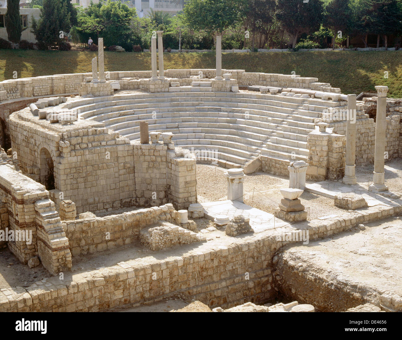 Alexandria egypt theatre roman hi-res stock photography and images - Alamy
