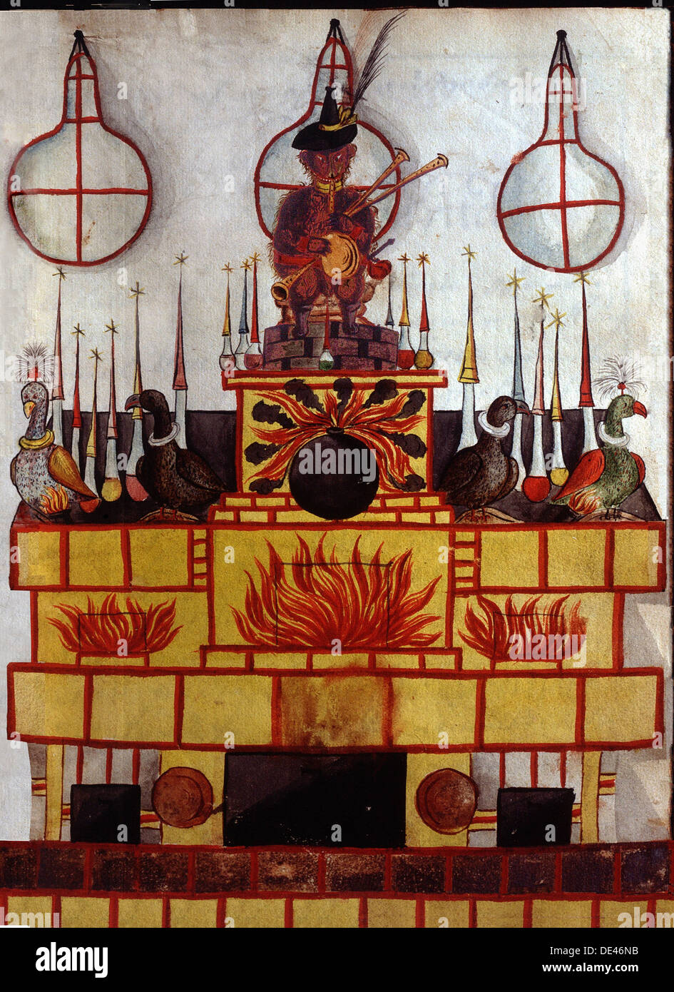 Alchemy manuscript hi-res stock photography and images - Alamy