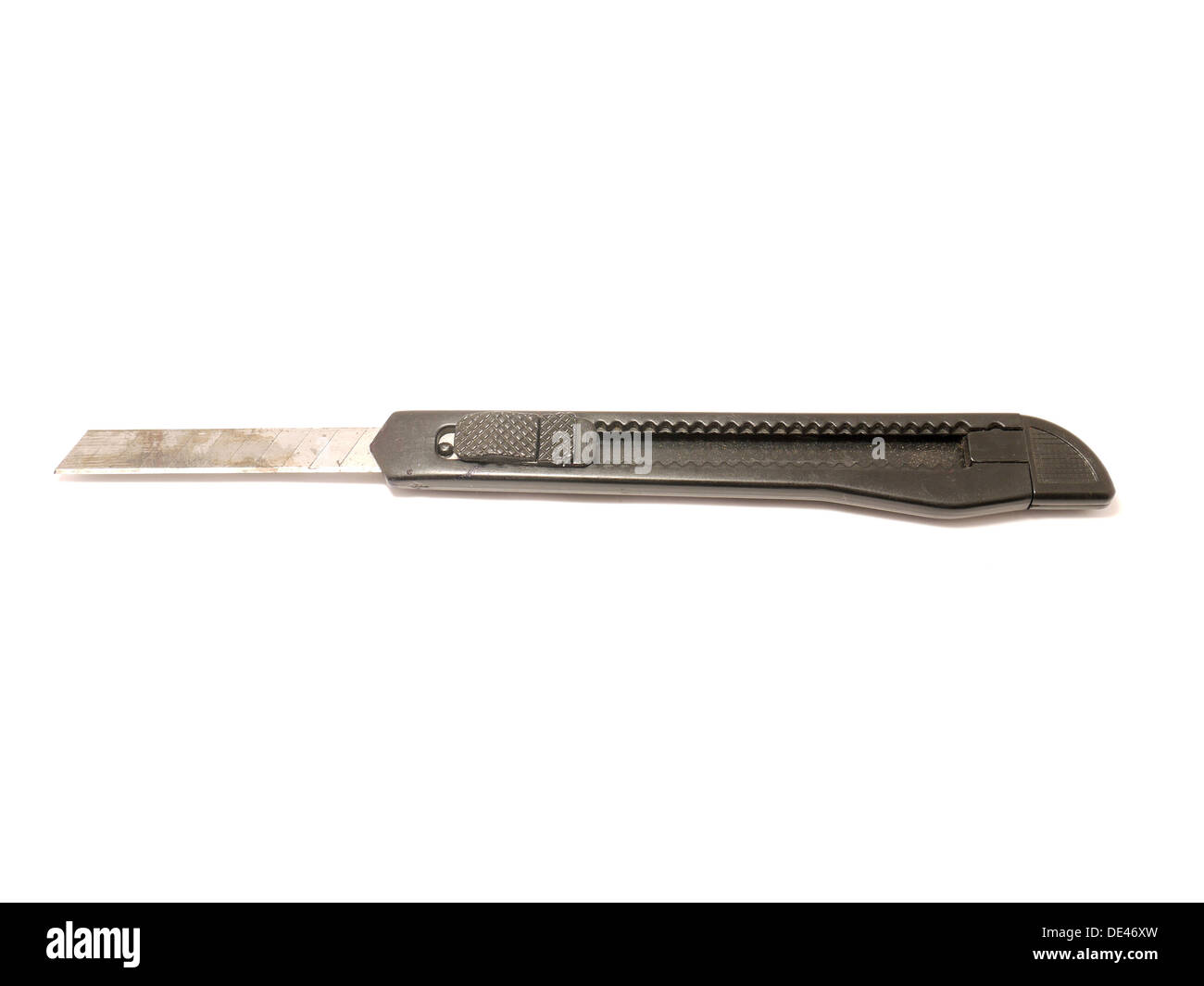 box cutter isolated on a white background Stock Photo - Alamy