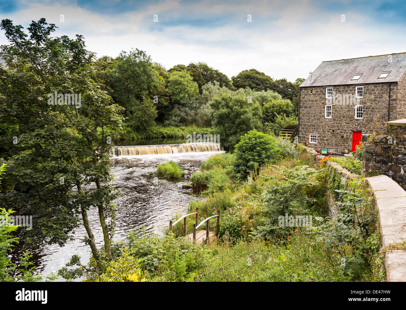 Salmon Station River Bush Bushmills County Antrim Northern Ireland ...