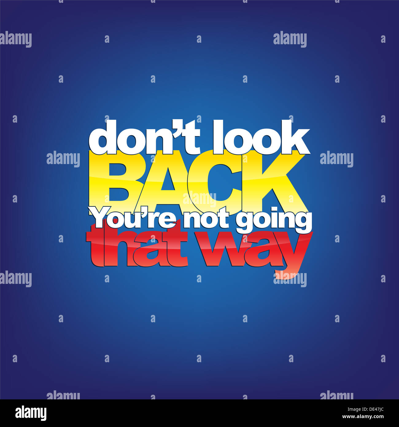 Look where youre going hi-res stock photography and images - Alamy