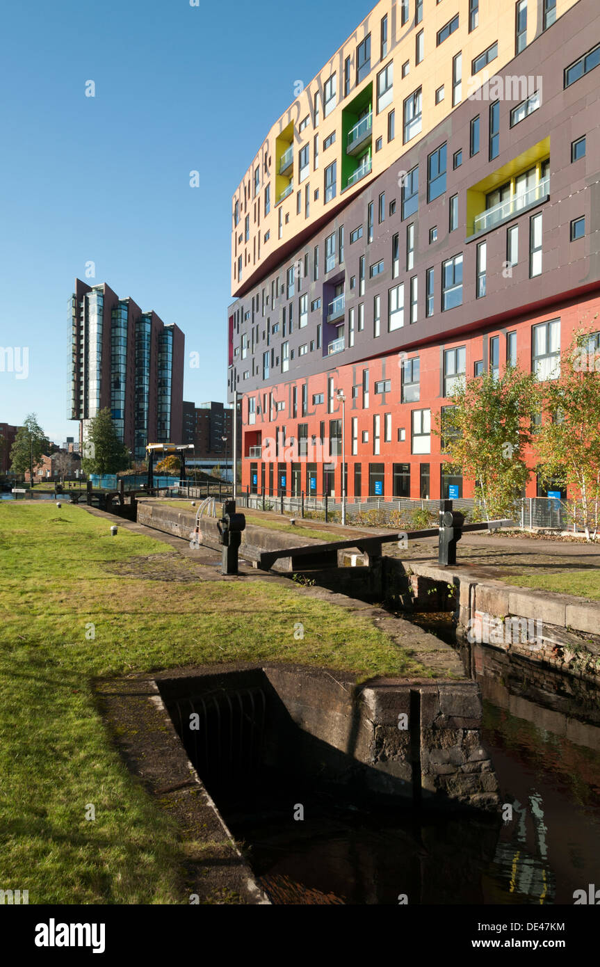 Islington Wharf apartment building and the Chips building, beside the ...