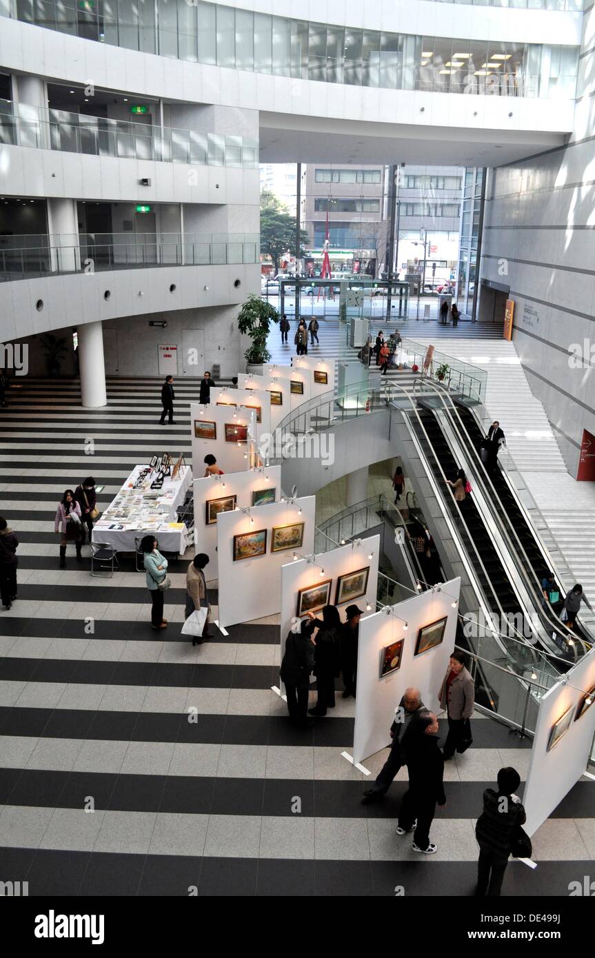 The acros fukuoka building hi-res stock photography and images - Alamy