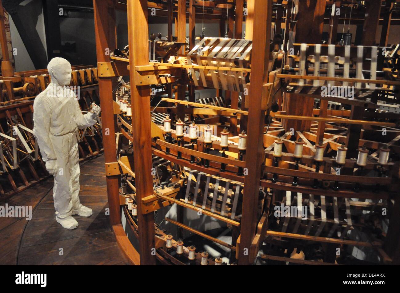 Spinning Yarn Machine High Resolution Stock Photography and Images - Alamy