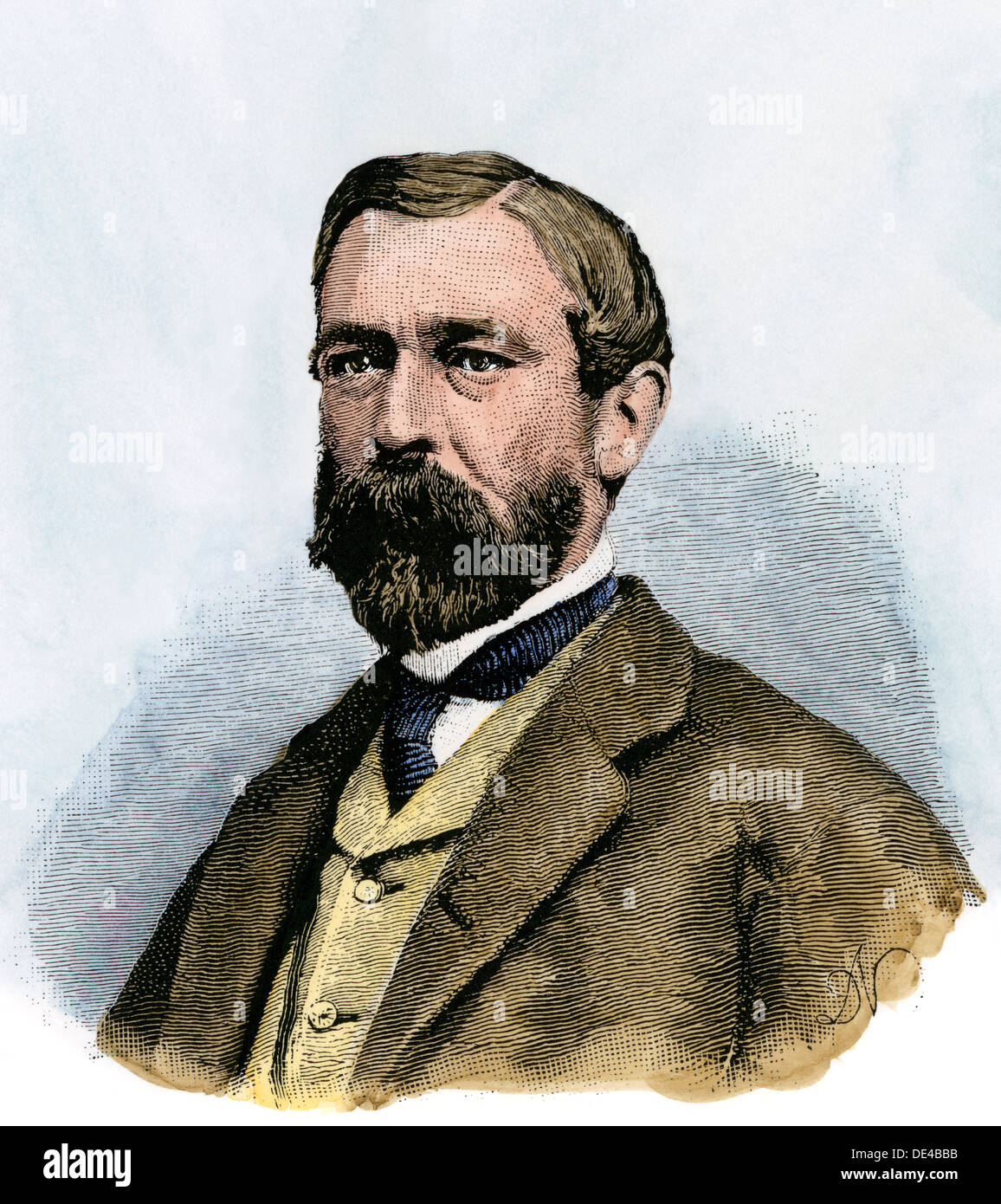 Richard Taylor, a Confederate general in the Civil War, son of US ...