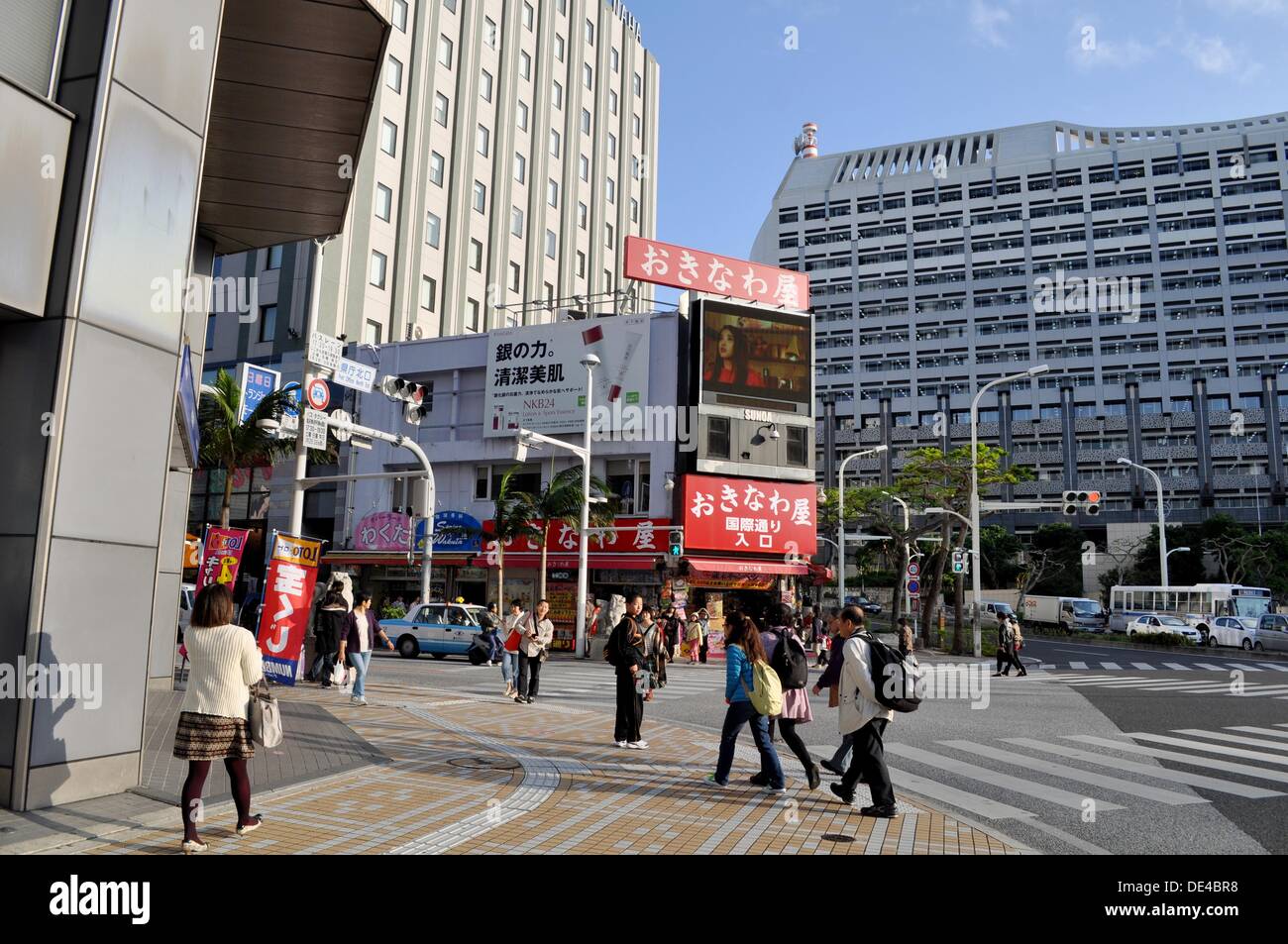 Kokusai street hi-res stock photography and images - Alamy