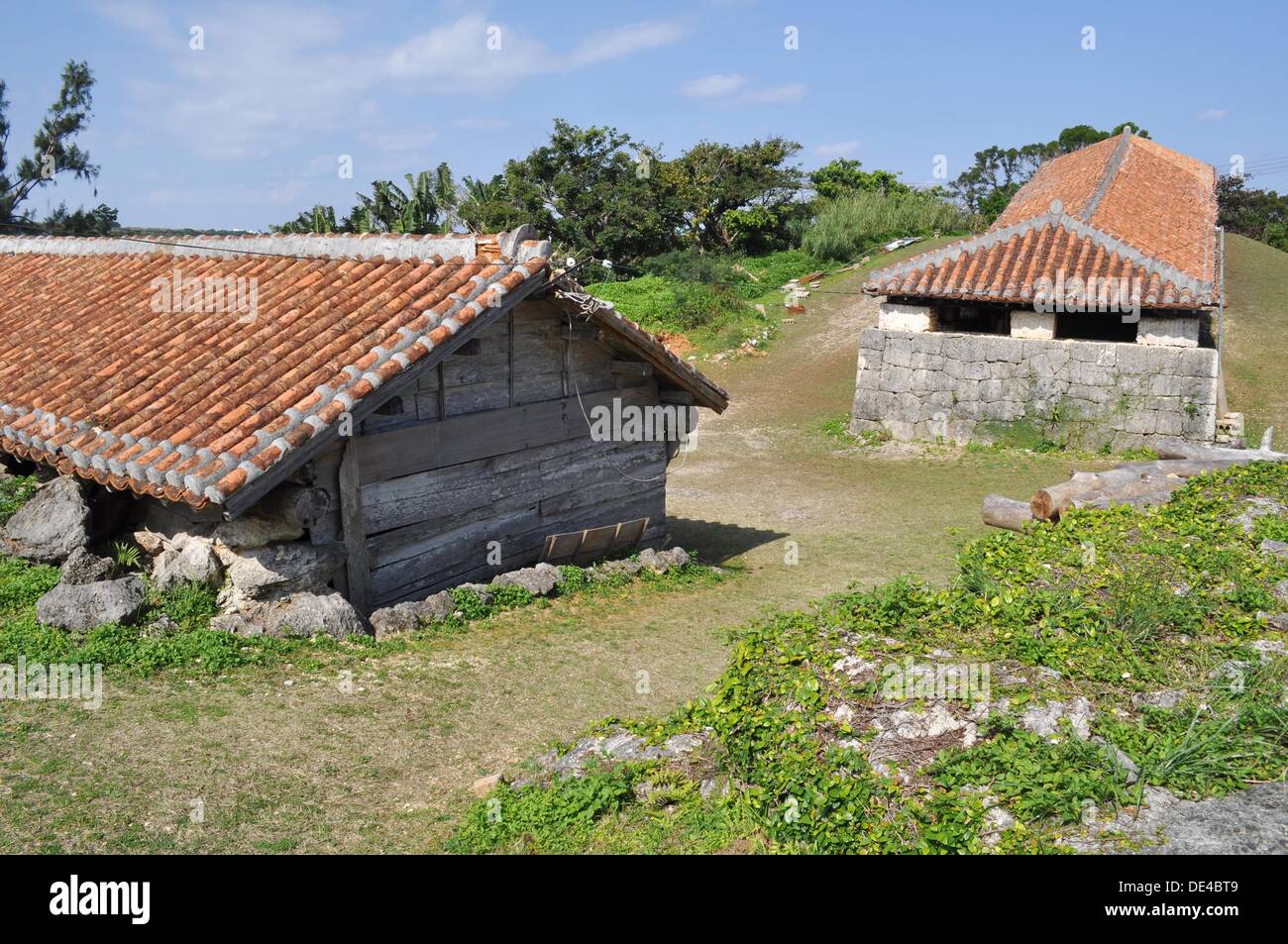 Yomitan village hi-res stock photography and images - Alamy