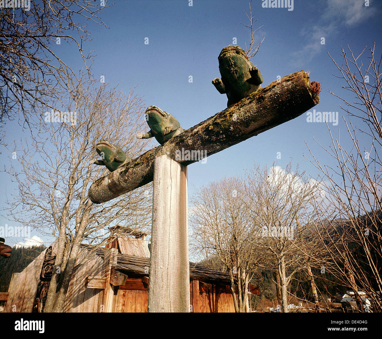 Mortuary Pole High Resolution Stock Photography and Images - Alamy