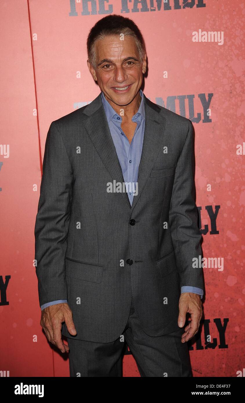 New York, NY. 10th Sep, 2013. Tony Danza at arrivals for THE FAMILY ...