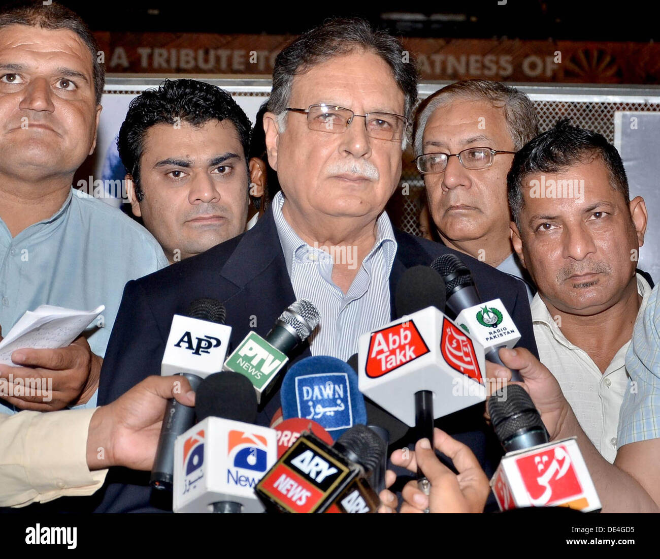 ISLAMABAD/ PAKISTAN . 11 setp 2013 Handout image by PID federal ...