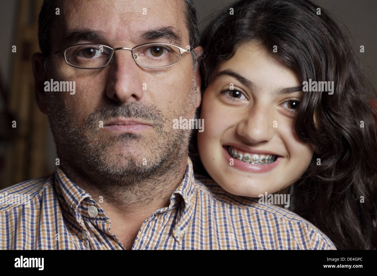 Angry dad and daughter teenager hi-res stock photography and images - Alamy