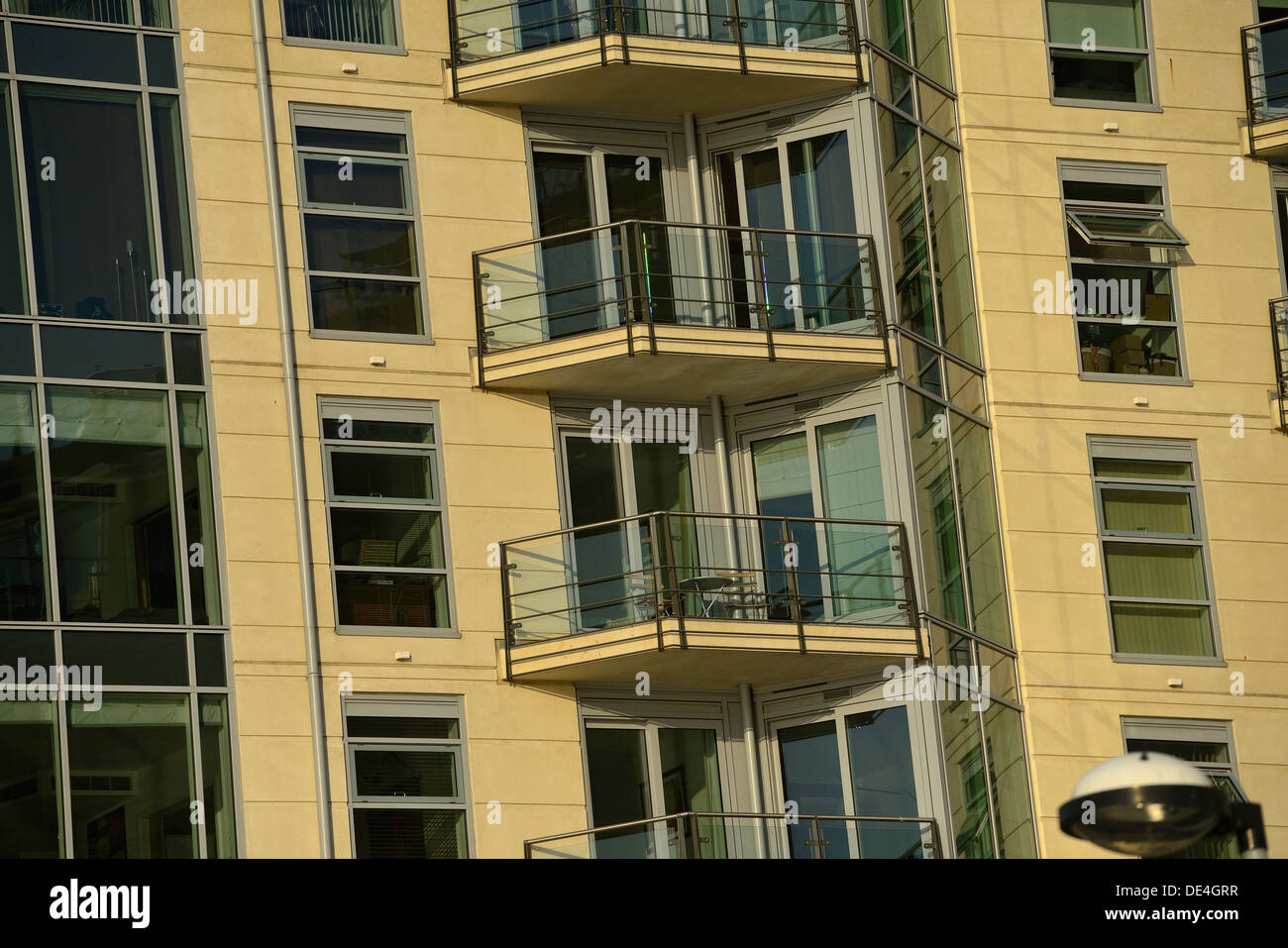 New residential block of apartments Stock Photo - Alamy