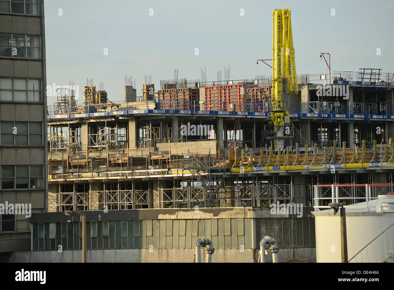 London construction site hi-res stock photography and images - Alamy
