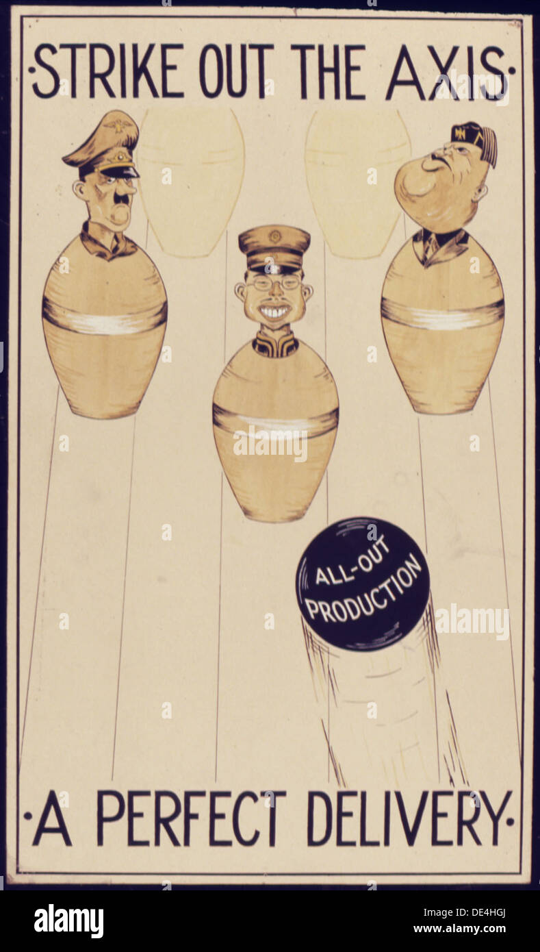 This World War II American propaganda poster promotes the idea of ...