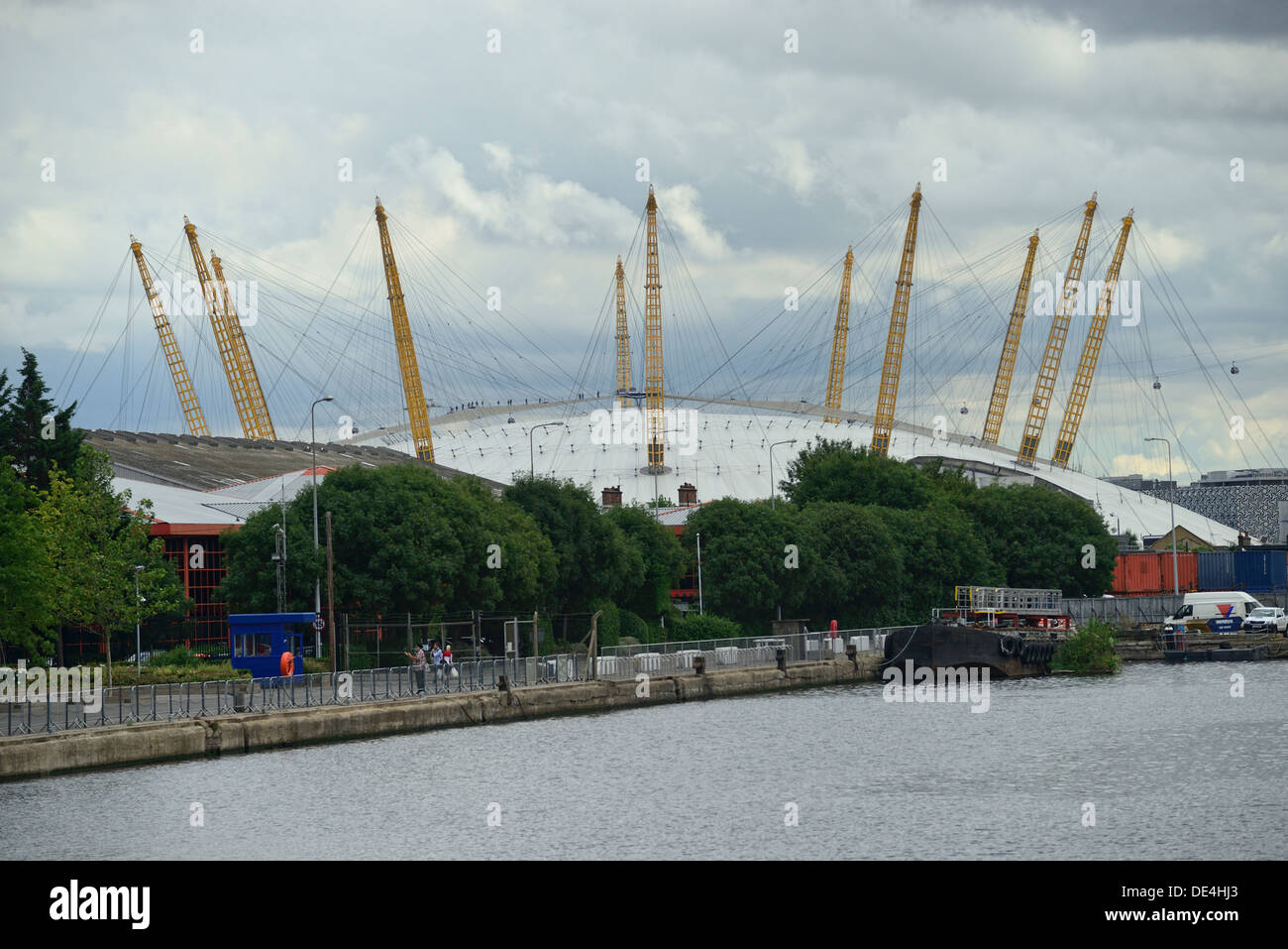 The millennium Dome London Stock Photo - Alamy