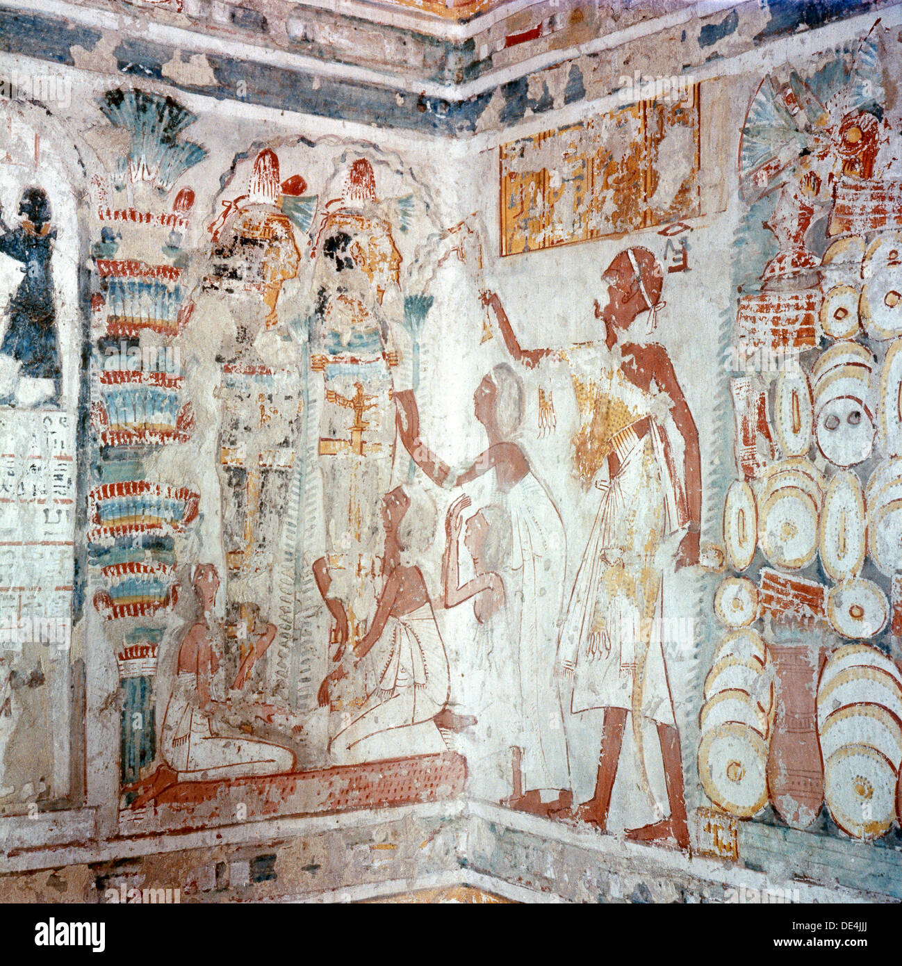 Burial wall painting hi-res stock photography and images - Alamy