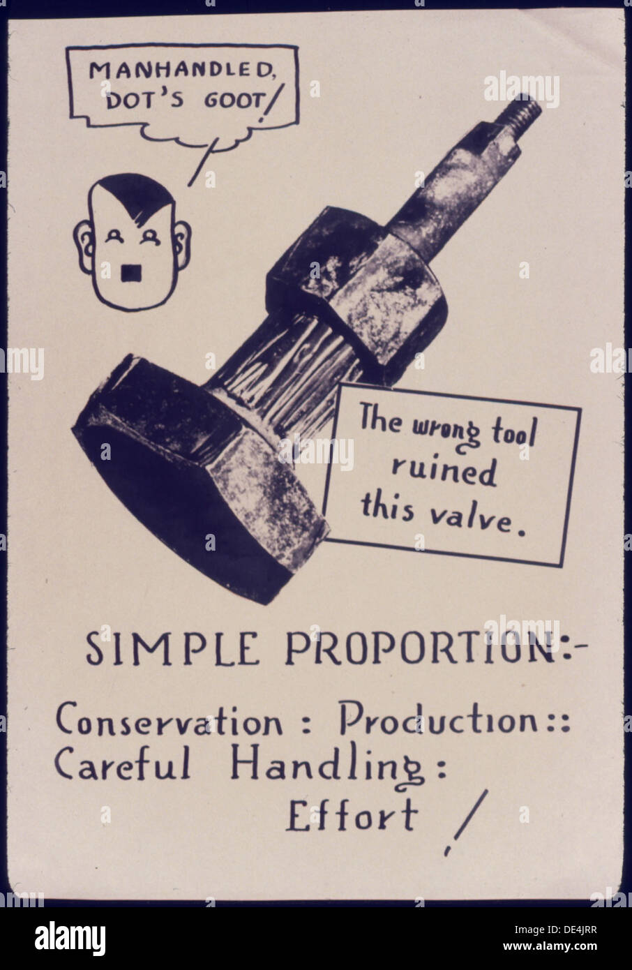 This World War II propaganda poster emphasizes the importance of ...