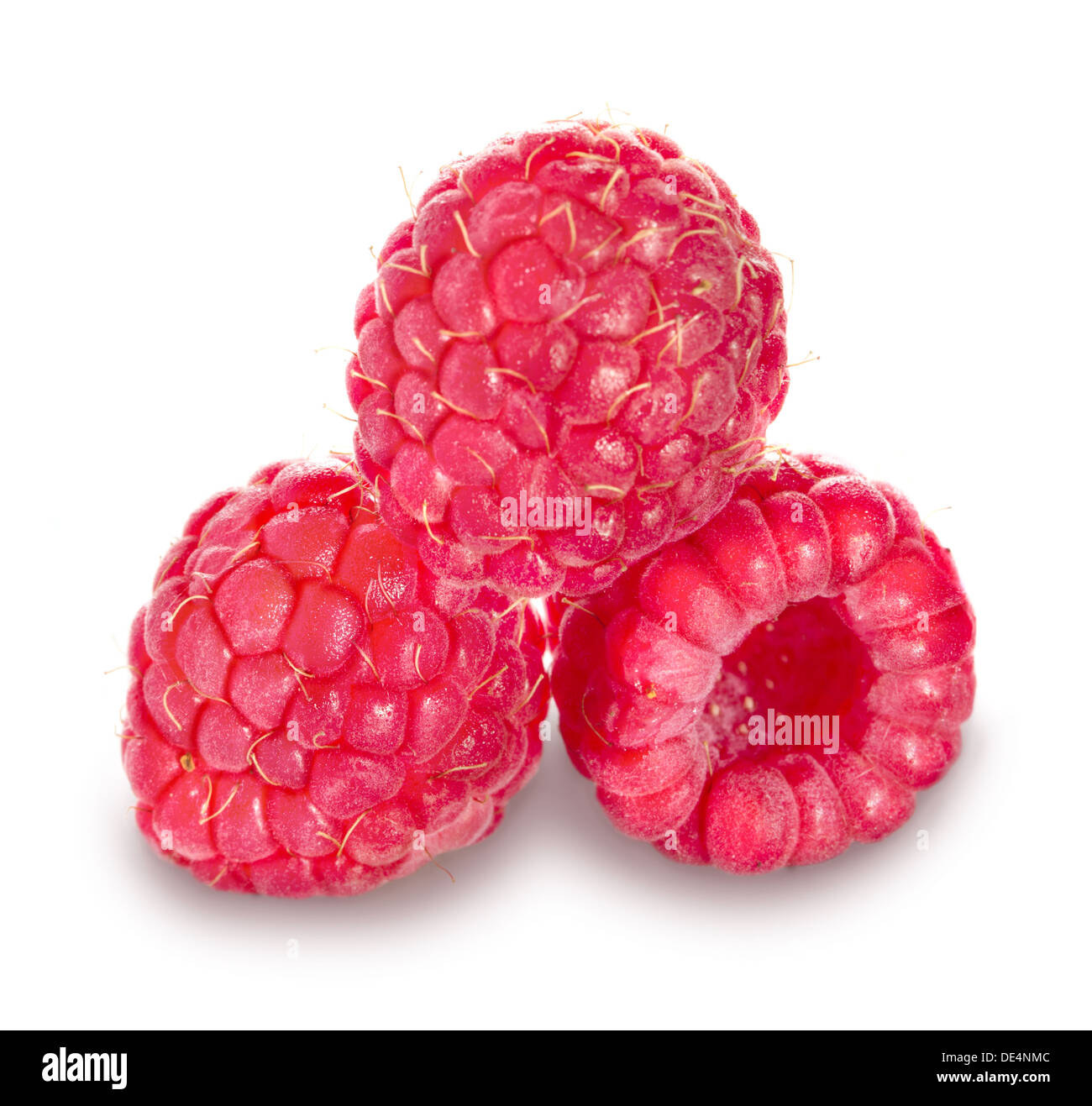 Red raspberry ripe fruit Cut Out Stock Images & Pictures - Alamy