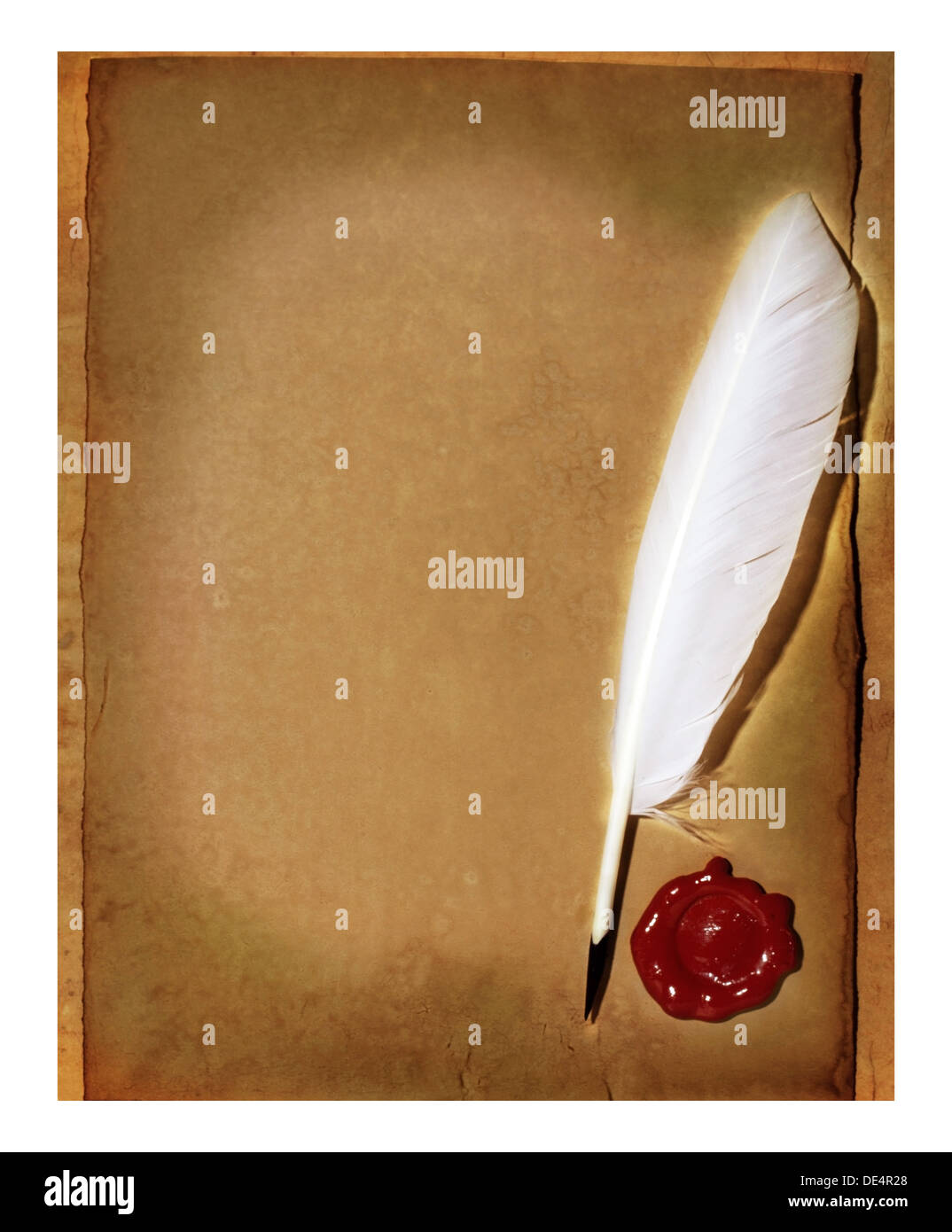 Old paper texture poster Cut Out Stock Images & Pictures - Alamy