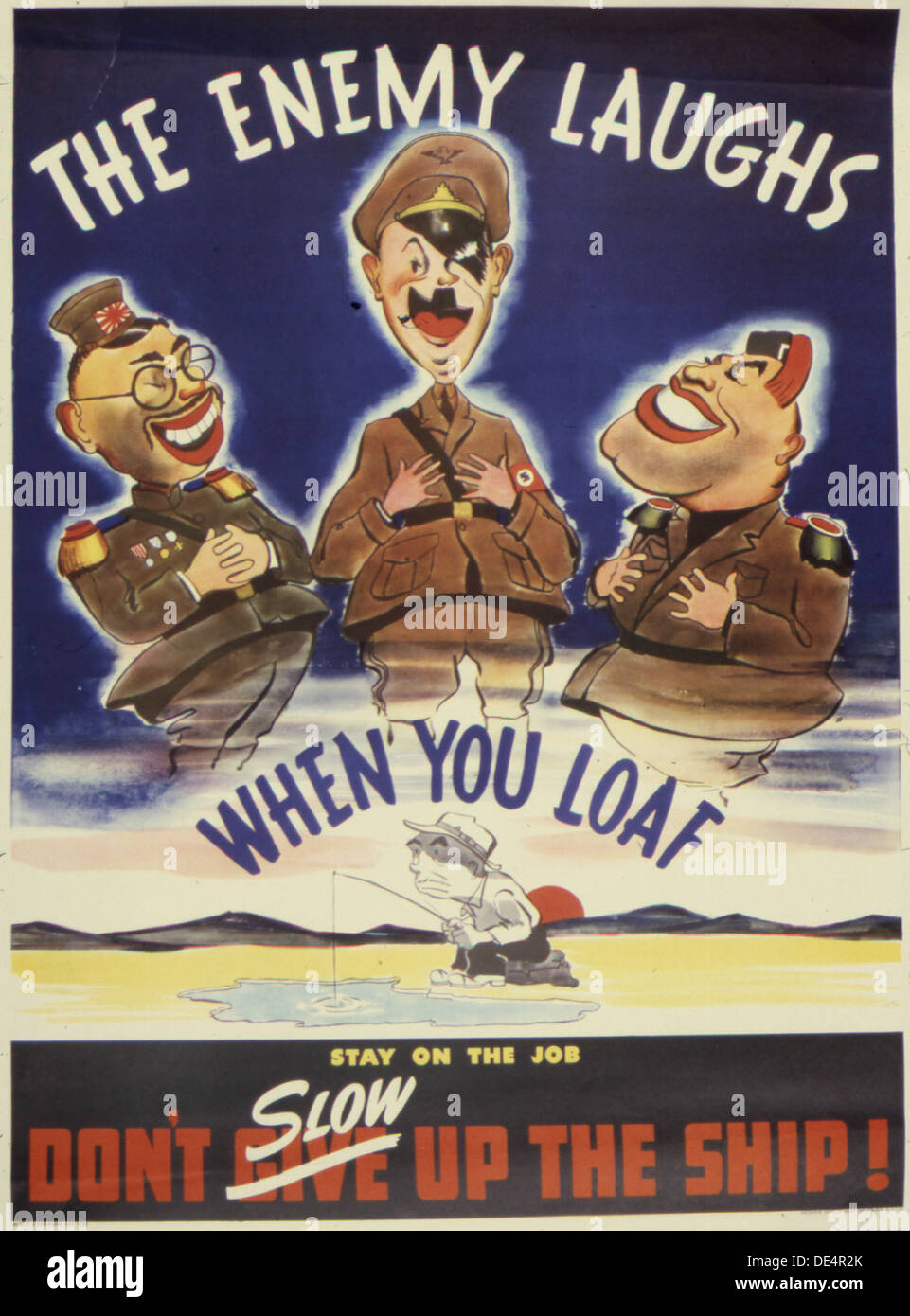 This World War II propaganda poster stresses the importance of ...