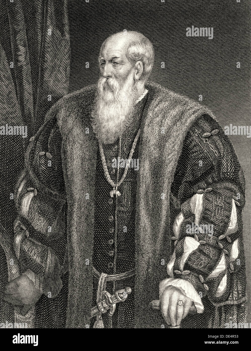 Andreas Doria, Doge of Genoa, character from the drama "Fiesco's ...
