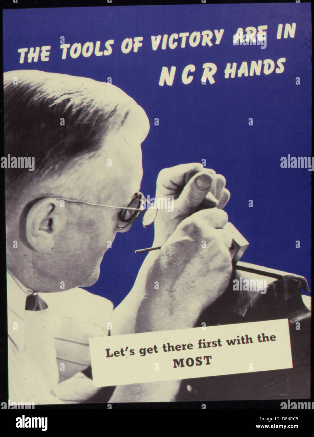 This World War II propaganda poster highlights the critical role of NCR ...