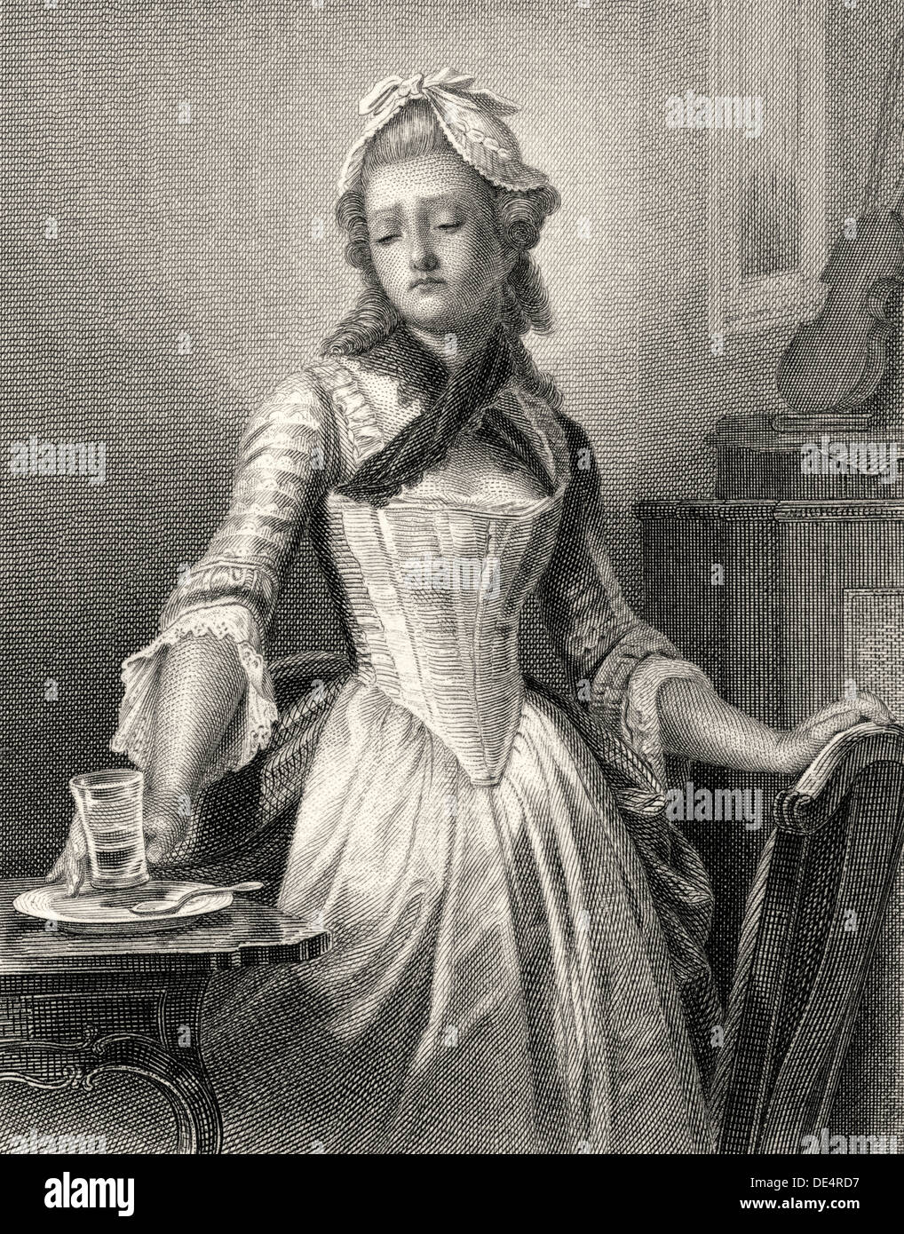 Luise Miller, character from the drama Cabals and Love by Friedrich ...
