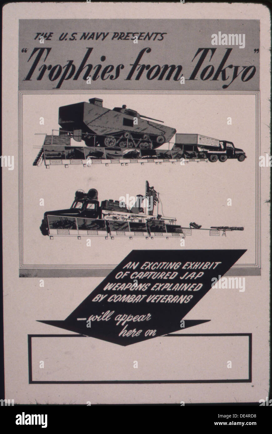 This World War II propaganda poster showcases the U.S. Navy presenting ...