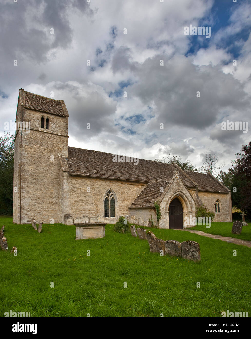 St James Church, Eastleach Turville, Gloucestershire, England Stock ...