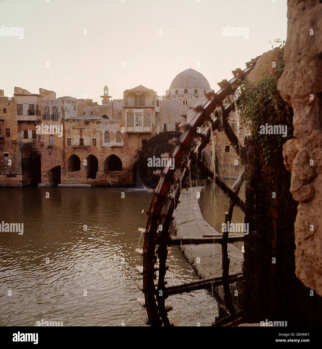 Ancient water wheel rome hi-res stock photography and images - Alamy
