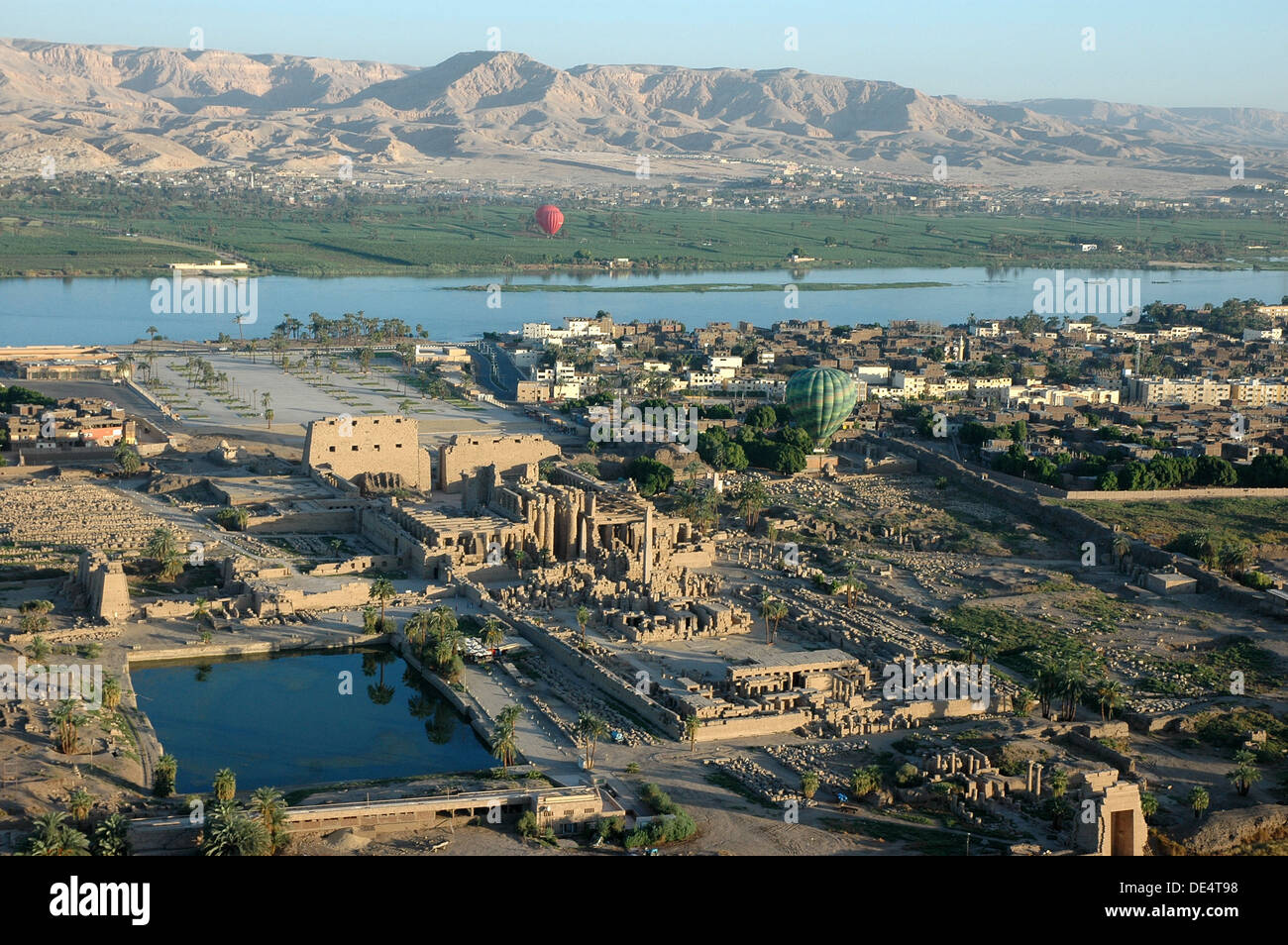 Karnak aerial view hi-res stock photography and images - Alamy