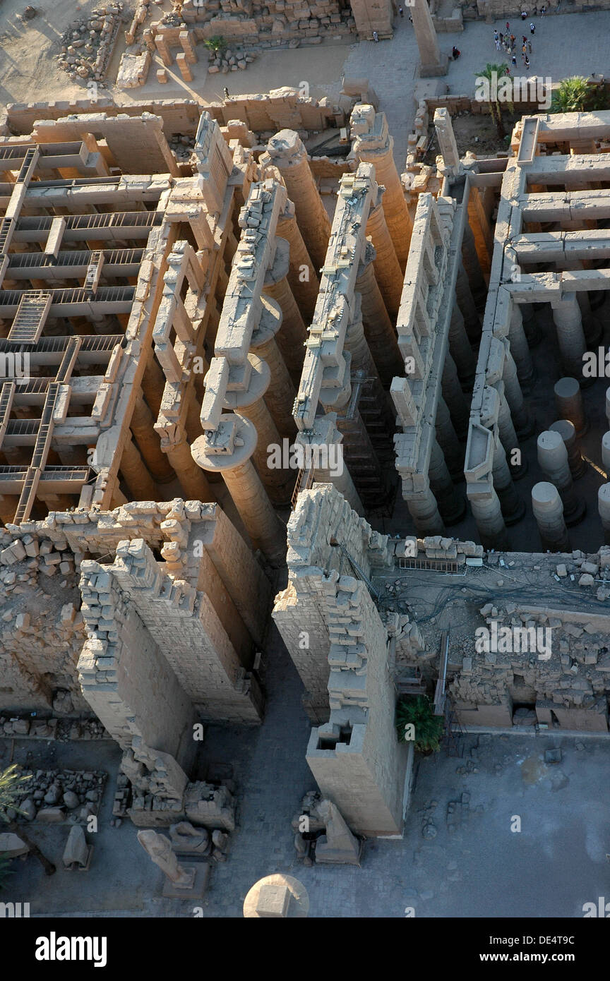 Karnak aerial view hi-res stock photography and images - Alamy