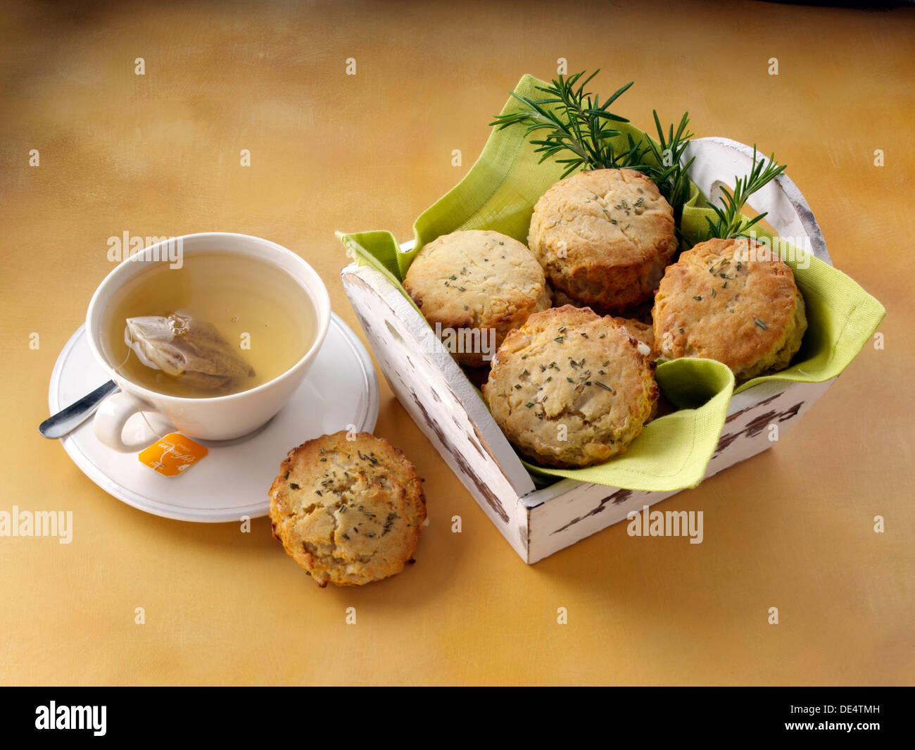 Scones and tea Stock Photo - Alamy