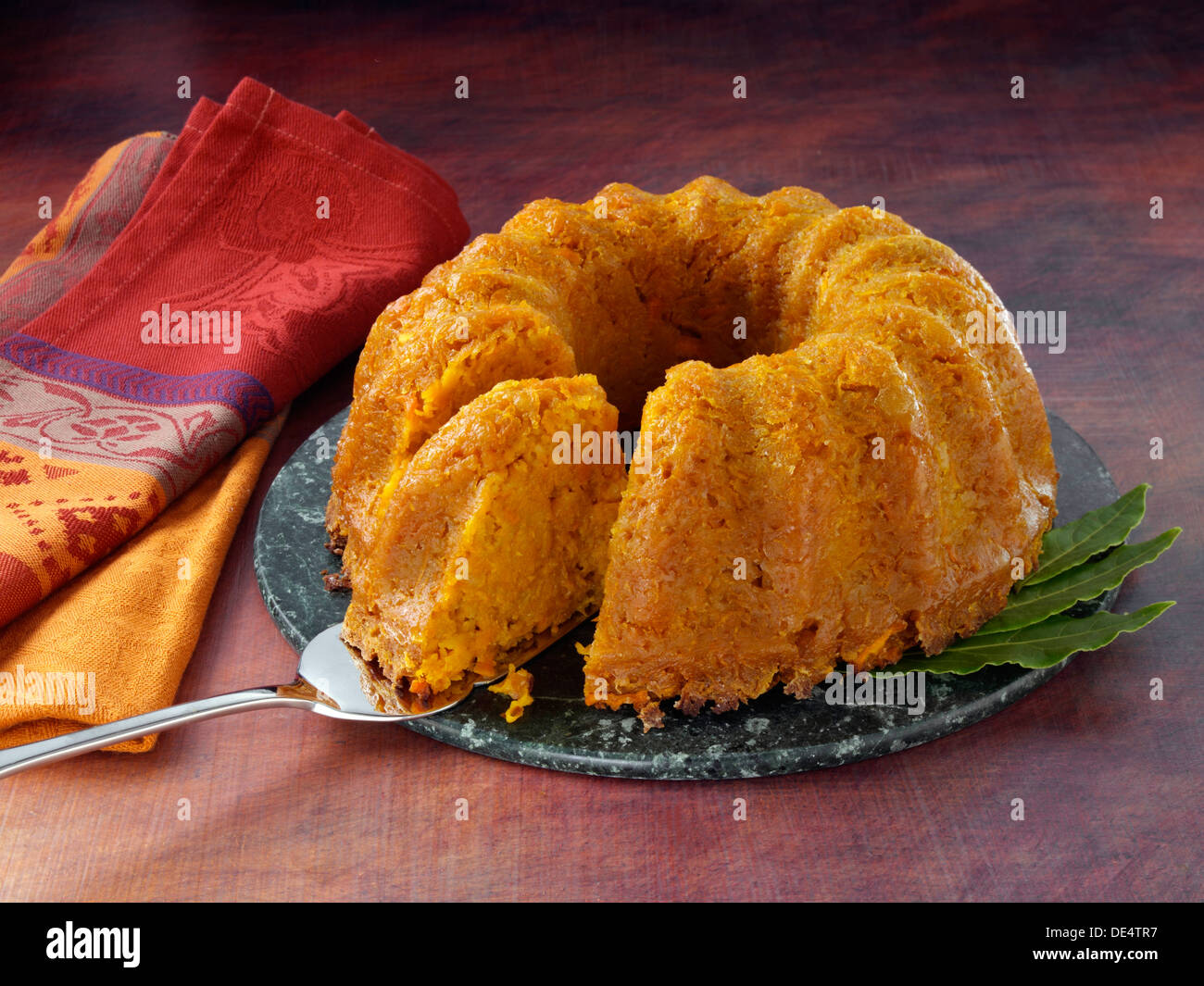 Carrot ring cake Stock Photo - Alamy