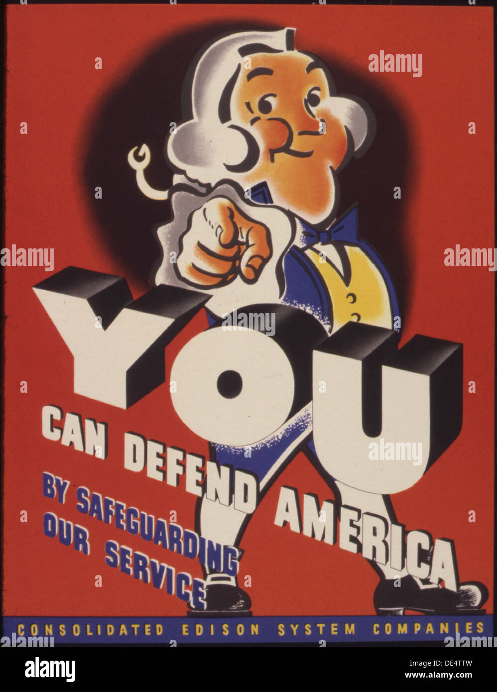 Poster defend america hi-res stock photography and images - Alamy